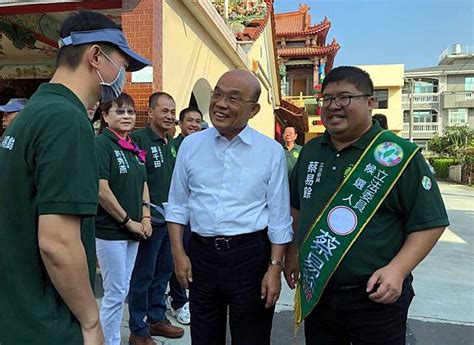 蘇貞昌輔選蔡易餘 籲政黨票支持民進黨圖 中央通訊社 Line Today