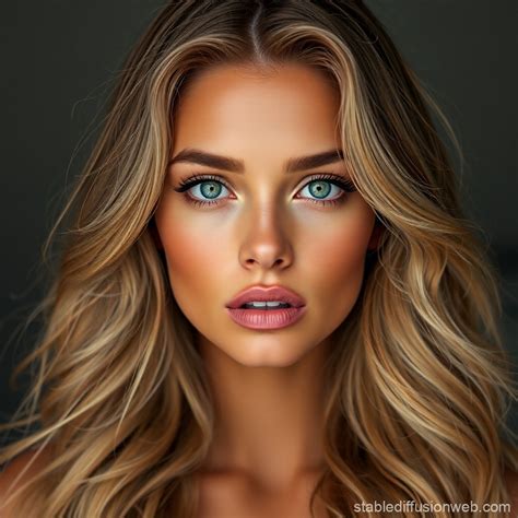 Beautiful Woman Portrait Stable Diffusion Online