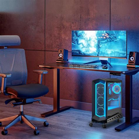 AGPTEK CPU Stand Computer Tower Stand Adjustable India Ubuy