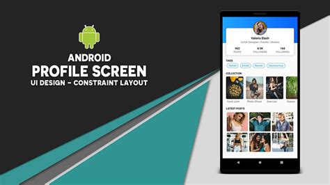 Android Profile Screen Ui Design