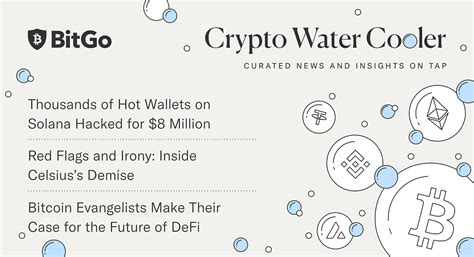 bitgo crypto water cooler — august 3 by bitgo editor official