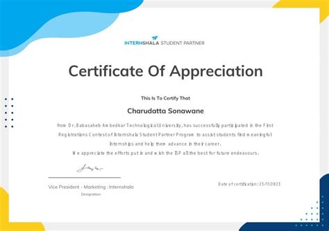 Charudatta Sonawane On Linkedin Internshala Isp