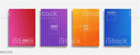 가늘고 선 패턴이 있는 추상적 배경입니다 현대 그라데이션 배경 포스터 배너 커버에 대 한 파란색 노란색 보라색 빨간색 배경입니다 최소한의 스트라이프 텍스처 0명에 대한 스톡