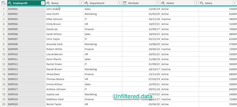 How To Filter Out Certain Rows In Power Bi And Query