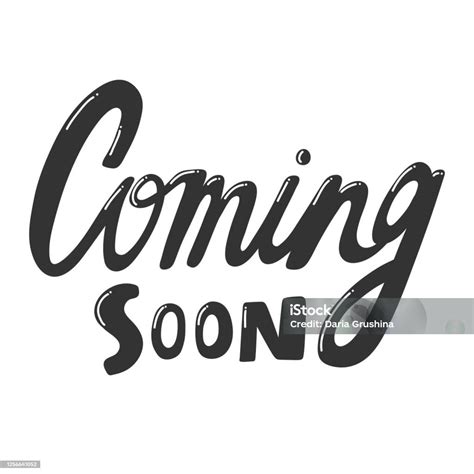 개봉박두 장식 디자인 복고풍 카드 벡터 일러스트 배너 카드 엽서 현대 손 그린 글꼴 손 그린 벡터 일러스트 장식 디자인에 대한 견적 서예 격언에 대한 스톡 벡터 아트 및