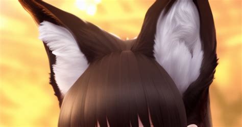 Waifudiffusion Fox Ears Black Hair 無題 Pixiv