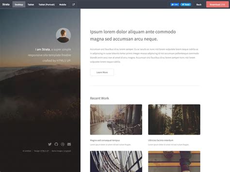 Strata Jekyll Theme By Old Jekyll Templates A Undefined Template