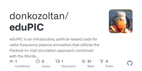 GitHub Donkozoltan EduPIC EduPIC Is An Introductory Particle Based Code For Radio Frequency