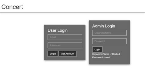 Concert In Php Css Javascript And Mysql Free Download Source Code And Projects