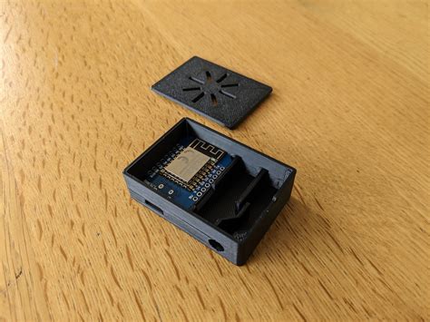 D1 Mini Case For Wled Projects With Capacitor And Resistor Compartment By Minc Download Free