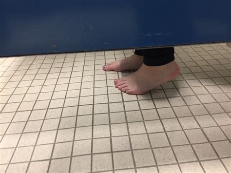 Feet Under Bathroom Stall Blank Template Imgflip