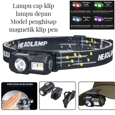 Local Delivery Strong Light Sensor Headlight Zoom Outdoor Waterproof