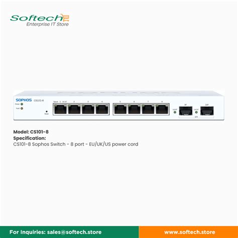 Buy Sophos Network Switches Series 100 And 200 Poe And Central