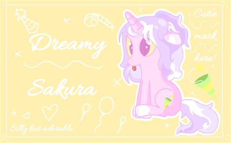Dreamy Sakura Mlp Oc By Polarbearowo On Deviantart