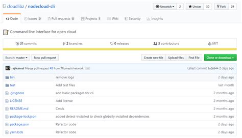 week 8 code refactoring in nodecloud cli by tharaka romesh