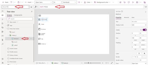 Create A Responsive Menu Navigation Bar In Canvas Power Apps Using Gallery Control