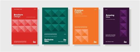 Brochure Mock Up Vector Art Icons And Graphics For Free Download