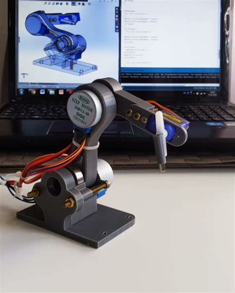 3d Printed Robot Arm Youtube