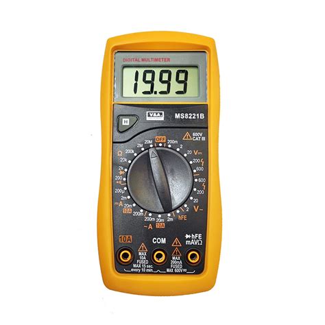 CAT III 600V Mini Size Digital Multimeter MS8221A/MS8221B/MS8221D