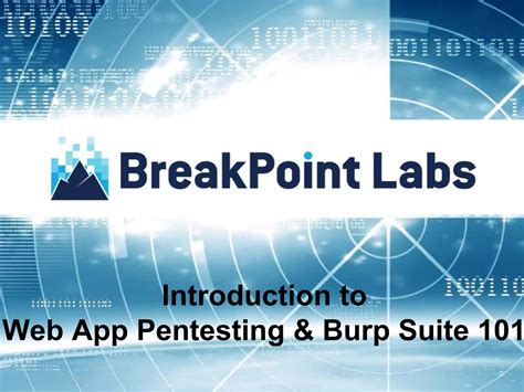 Web Hacking With Burp Suite PPTX