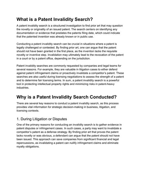 Ppt What Is A Patent Invalidity Search Process Importance And Key Challenges Powerpoint
