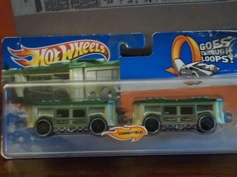 Hot Wheels Turbo Trolley Double Car For The Hw Loop Track Mip Etsy