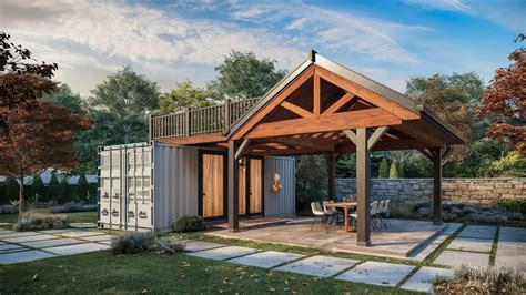 How Container Homes Can Embrace Natural Aesthetics