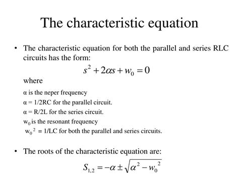 ppt lecture 9 second order circuits powerpoint presentation free download id 2463121