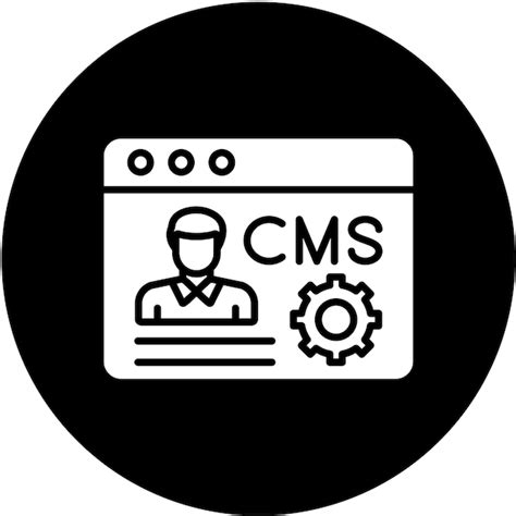 Premium Vector Cms Icon Style