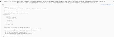 error cannot find module srv index js · issue 1830