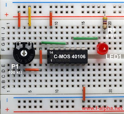 F Alpha Net Experiment 10 Schmitt Trigger Inverter F Alpha Net Experiment 10 Schmitt Trigger Inverter