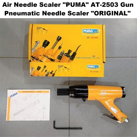 Jual Puma At 2503 Air Pneumatic Needle Jet Chisel Jex Chiser Scaling