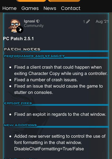 Chat Html Code Spam Pc Bug Reports Funcom Forums