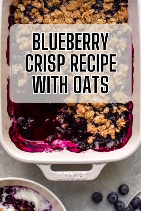 Best 13 Blueberry Crisp Artofit