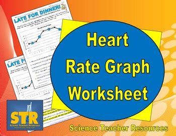 Heart Rate Graph Worksheet In Science Teacher Resources Graphing Teaching Science