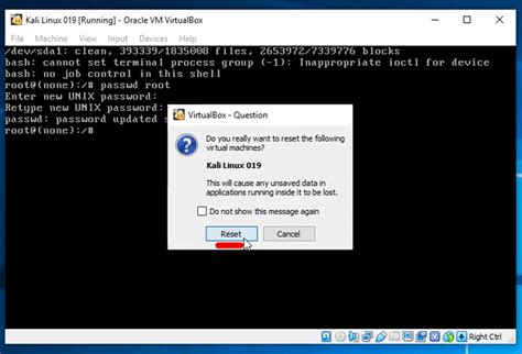 How To Reset Forgotten Password Of Kali Linux Geekrar