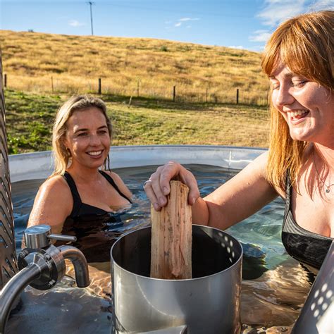 Wood Fired Hot Tub 19m Stoked Stainless Australia