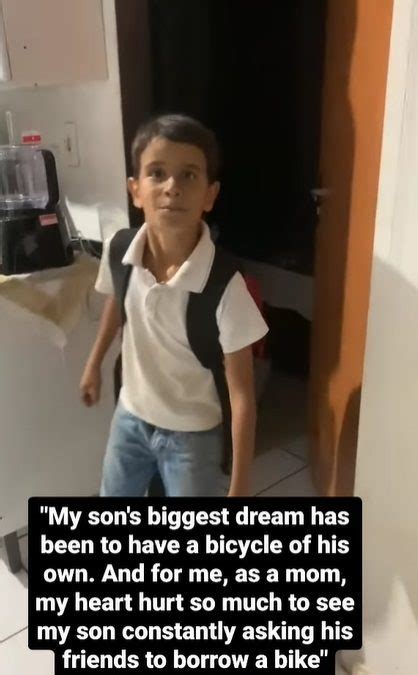Mom Surprises Her Son With A Brand New Cycle