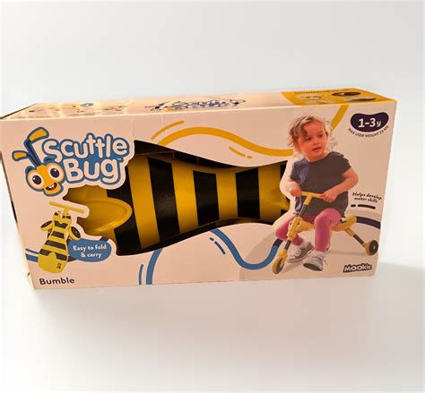 Scuttlebug 3 Wheel Foldable Ride On BUMBLEBEE TRIKE For 1 Year Old NEW IN BOX Folding Bikes
