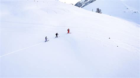 Ski Touring Vars Hautes Alpes Ski Resort
