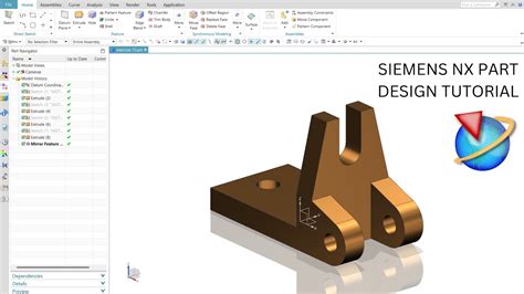 Siemens Nx Part Design In 15 Minutes Youtube