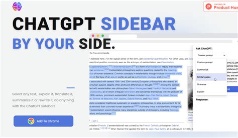 Chatgpt Sidebar Alternatives Pricing And Information Gpttool