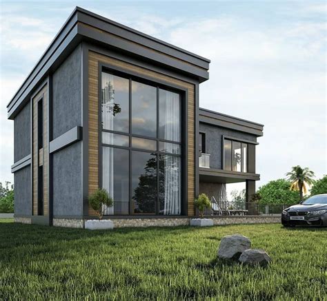 Villa Elvanlı Beton Ev Geleneksel Ev Konut Mimarisi