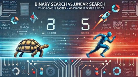 Binary Search Vs Linear Search Which One Is Faster And Why