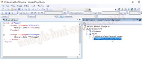 WinCC Debugger VBScript