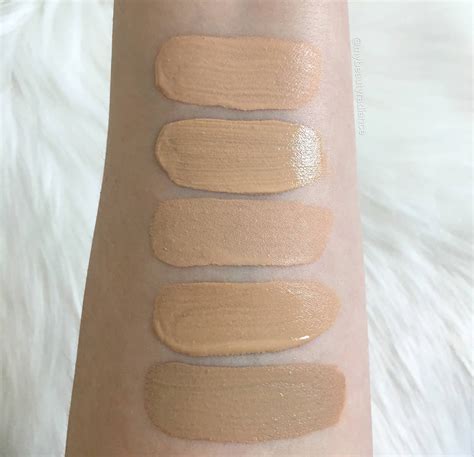 MyBeautyRadiance: Тональные основы Oriflame: обзор и свотчи