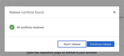 Commit Form Should Provide Better Context When Dealing With Rebase