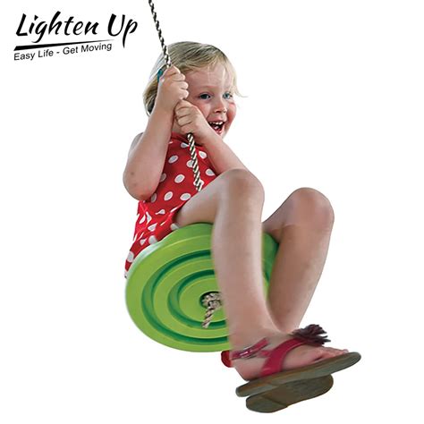 어린이 스윙 로프 안전 실내 야외 정글 체육관 킹덤 디스크 스윙 시트 플랫폼 플라스틱 행잉 스윙 세트 키즈 장난감파티오 그네 Aliexpress