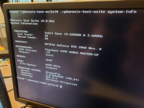Dragonflybsd Vs Freebsd Vs Ubuntu 2004 On Intels Core I9 10900k Comet Lake Phoronix
