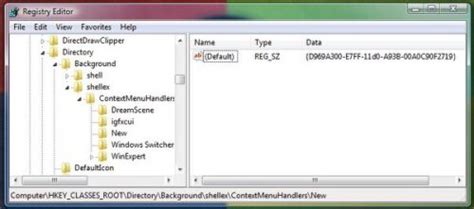 restore missing new context menu item in explorer in windows